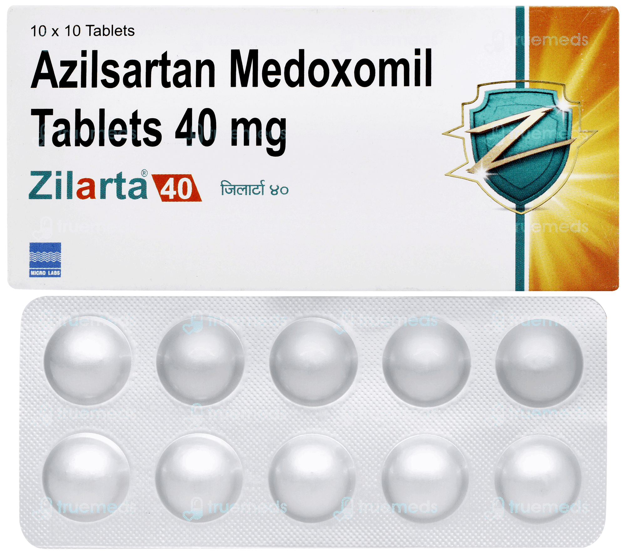 Zilarta 40 MG | Order Zilarta 40 MG Tablet Online at Truemeds