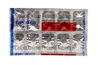 Zipod 200 Mg Tablet: Uses, Side Effects, Price & Substitutes