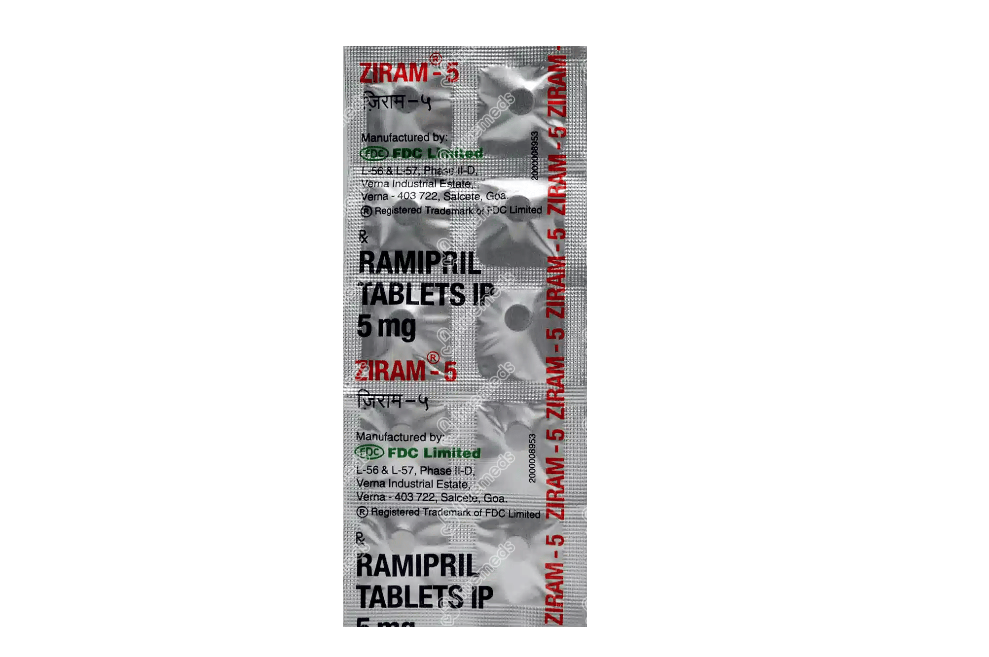 Ziram 5 Tablet 10: Uses, Side Effects, Price & Substitutes