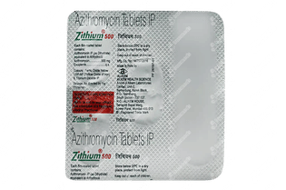 Zithium 500 MG | Order Zithium 500 MG Tablet Online at Truemeds