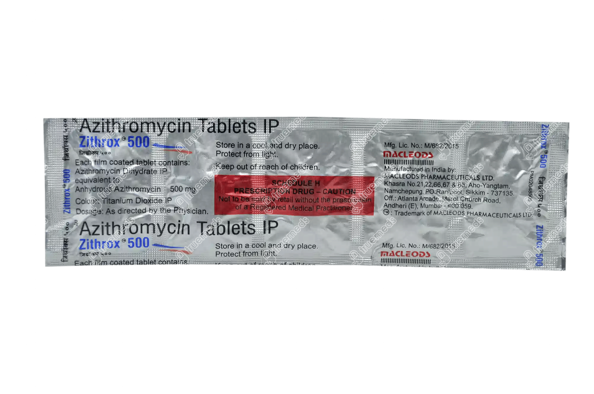 Zithrox 500 Tablet: Uses, Side Effects, Price & Substitutes