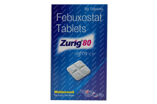 Buy Zurig 80 MG Strip Of 30 Tablets Online at Truemeds