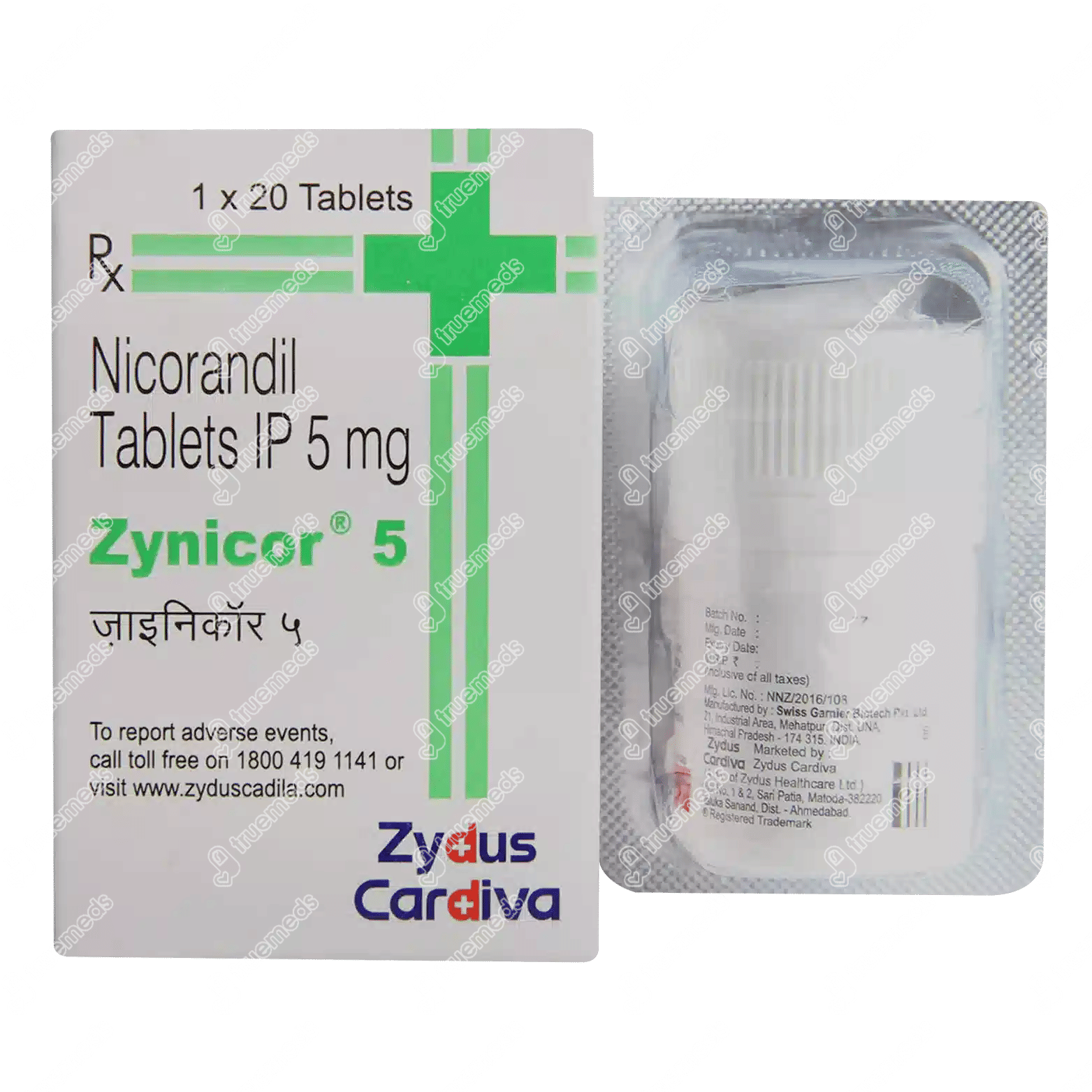 Zynicor 5 MG | Order Zynicor 5 MG Tablet Online at Truemeds