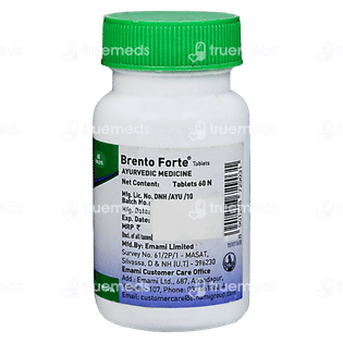 Zandu Brento Forte Tablet 60 - Uses, Side Effects, Dosage, Price | Truemeds