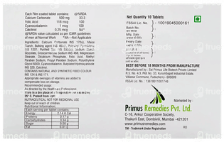 Calciflex Xt Tablet 10 - Uses, Side Effects, Dosage, Price | Truemeds