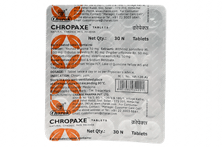 Chropaxe Tablet 30 - Uses, Side Effects, Dosage, Price | Truemeds