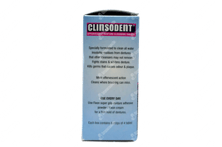 Clinsodent | Order Clinsodent Tablet Online at Truemeds