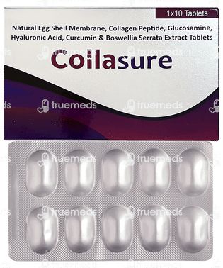 Collasure Tablet 10 - Uses, Side Effects, Dosage, Price | Truemeds