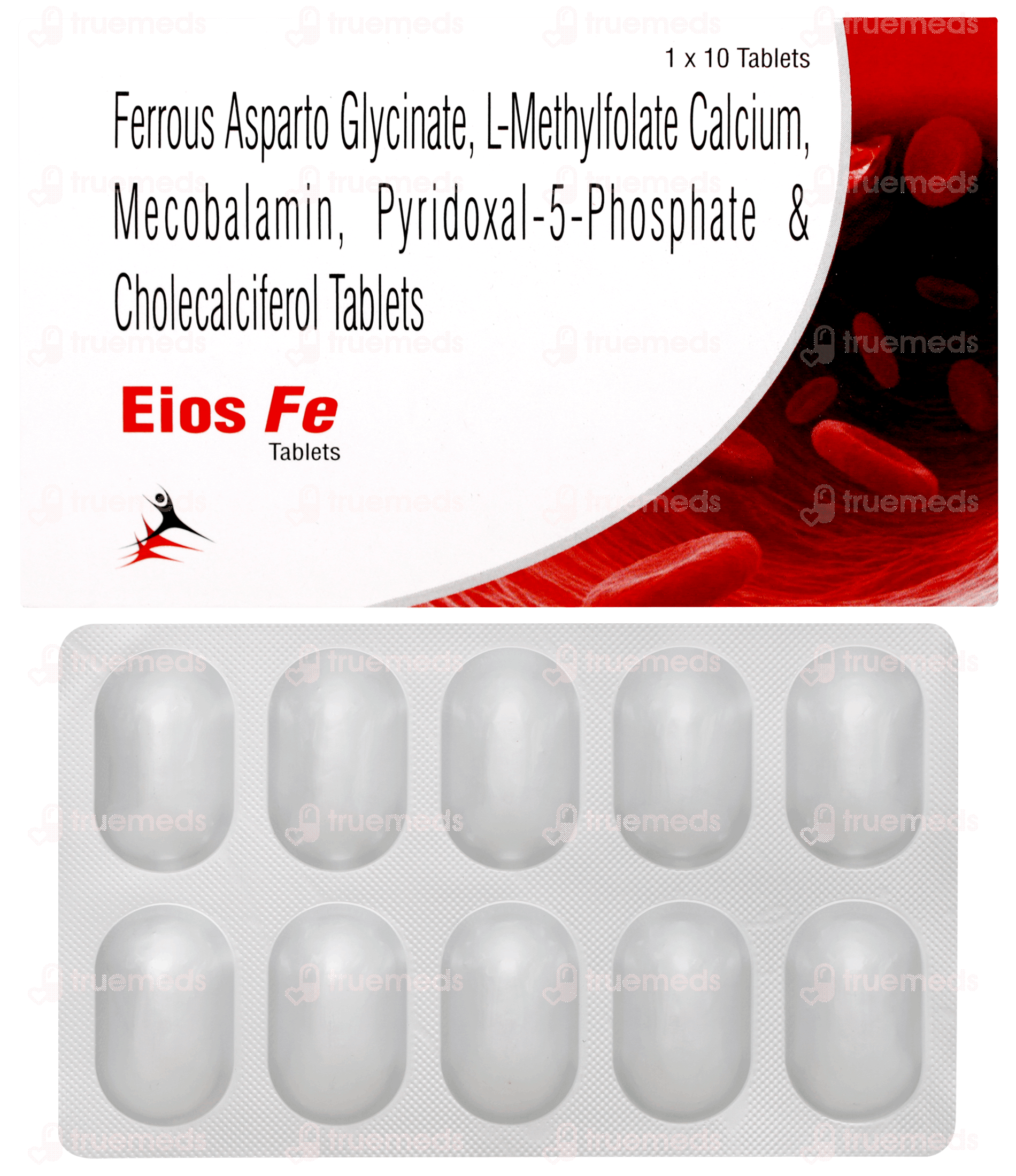 Eios Fe Tablet 10 - Uses, Side Effects, Dosage, Price | Truemeds