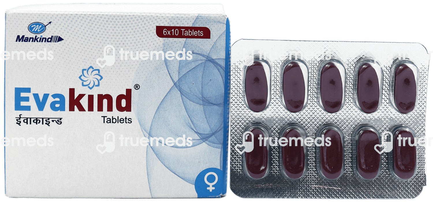 Evakind Tablet 10 - Uses, Side Effects, Dosage, Price | Truemeds