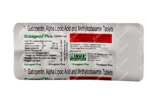 Gabagesic Plus | Order Gabagesic Plus Tablet Online at Truemeds