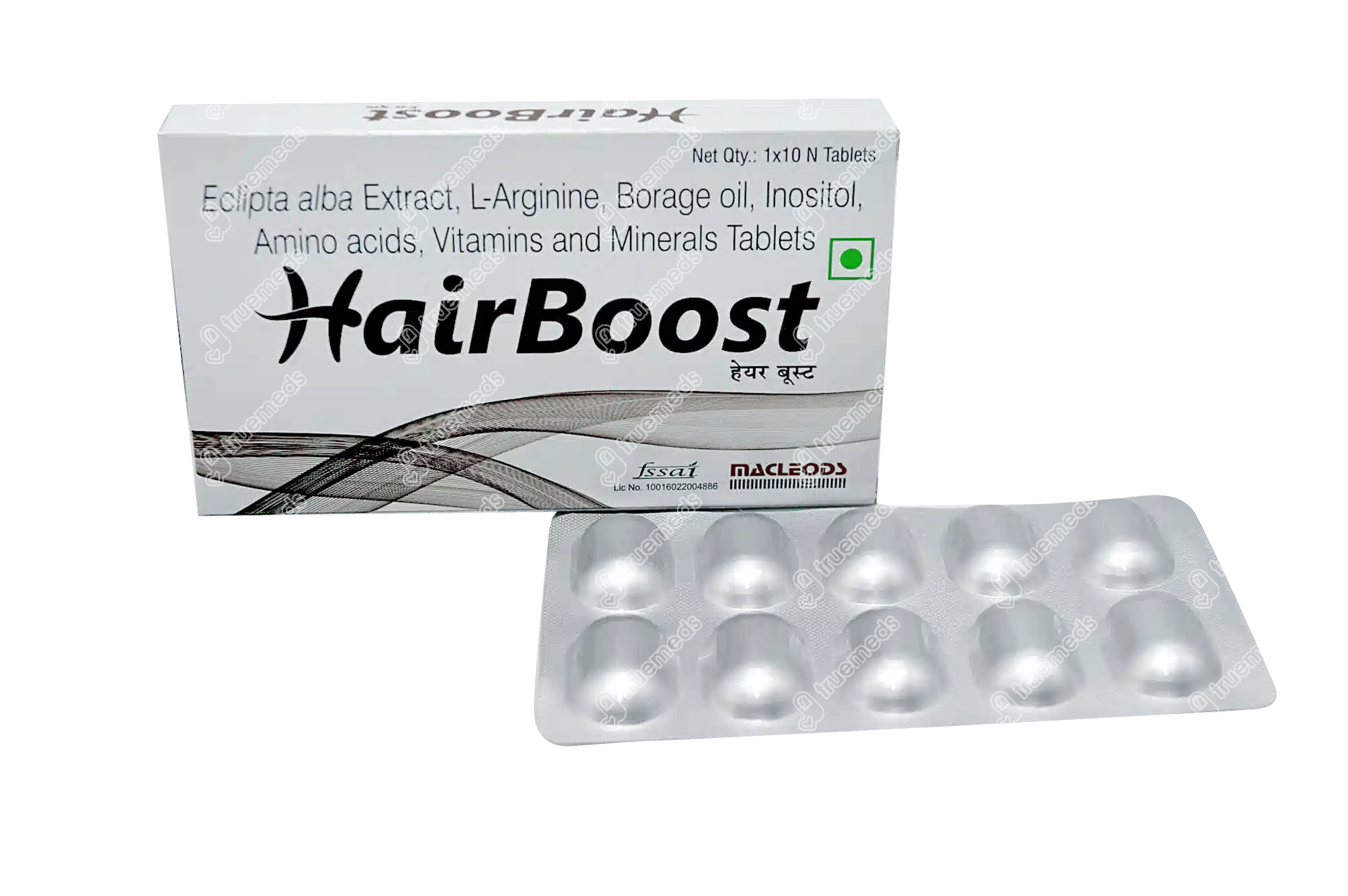 Hairboost Tablet 10 - Uses, Side Effects, Dosage, Price | Truemeds