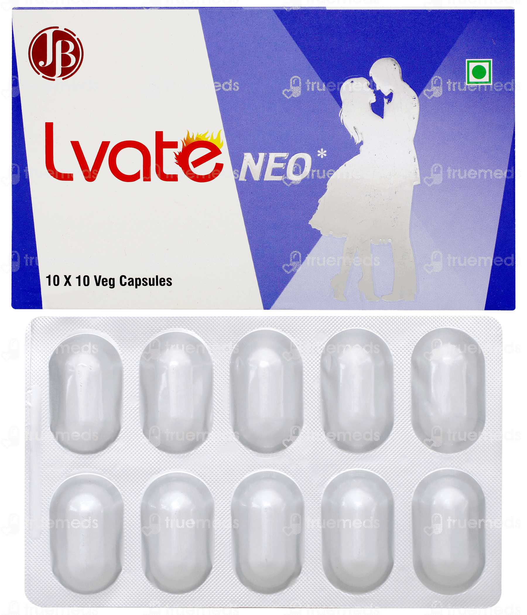 Lvate Neo Veg Capsule 10 - Uses, Side Effects, Dosage, Price | Truemeds
