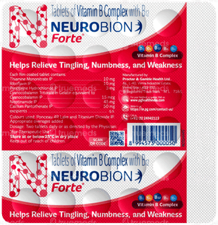 Neurobion Forte Tablet: Uses, Side Effects, Price & Substitutes