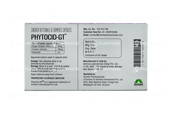 Phytocid Gt Capsule 10 - Uses, Side Effects, Dosage, Price | Truemeds