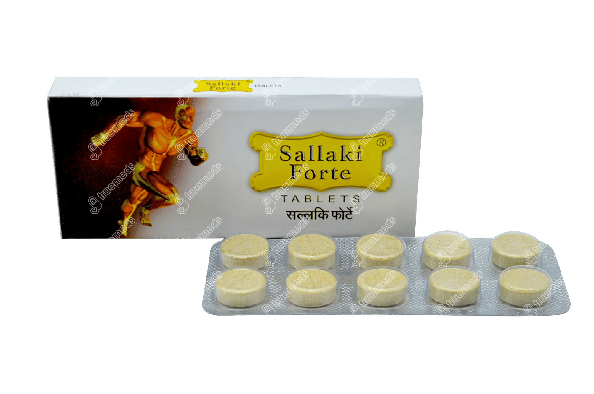 Sallaki Forte Tablet 10 - Uses, Side Effects, Dosage, Price | Truemeds
