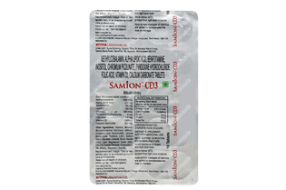 Samion Cd3 Tablet 10 - Uses, Side Effects, Dosage, Price | Truemeds