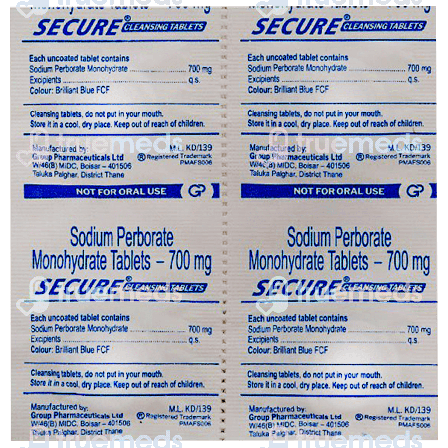 Secure Tablet 4 - Uses, Side Effects, Dosage, Price | Truemeds