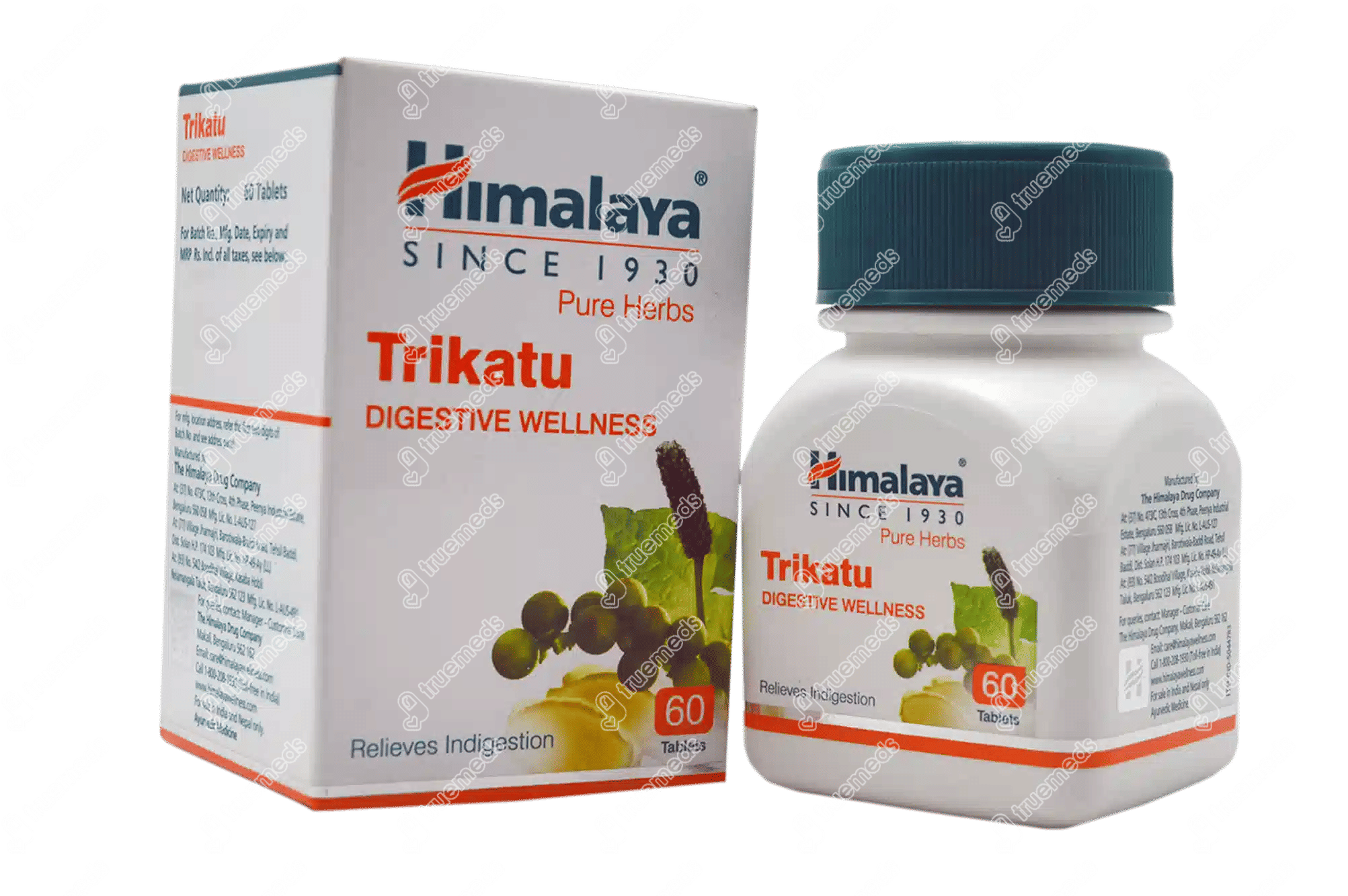 Himalaya Trikatu Tablet 60 - Uses, Side Effects, Dosage, Price | Truemeds