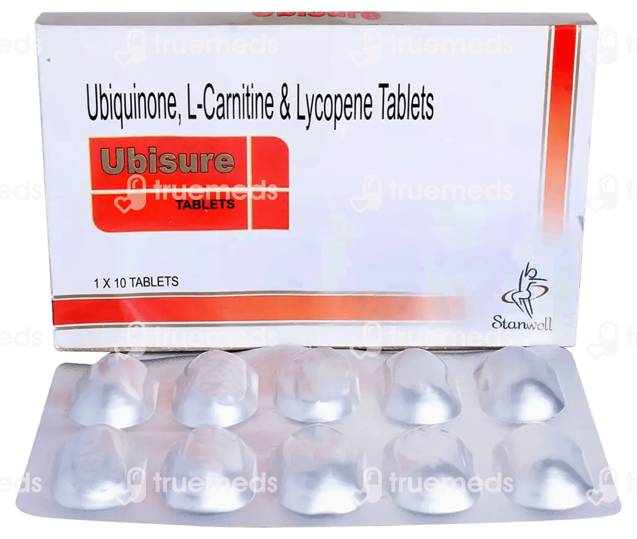 Ubisure Tablet 10 - Uses, Side Effects, Dosage, Price | Truemeds