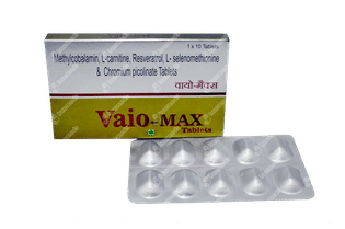 Vaio Max Tablet 10 - Uses, Side Effects, Dosage, Price | Truemeds