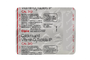 Cal 360 Tablet 10 - Uses, Side Effects, Dosage, Price | Truemeds