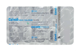 Calvoli Tablet 10 - Uses, Side Effects, Dosage, Price | Truemeds