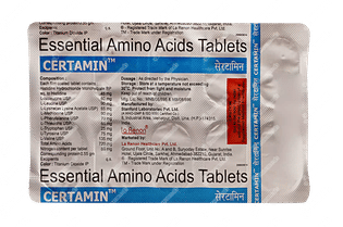 Certamin Tablet 10 - Uses, Side Effects, Dosage, Price | Truemeds