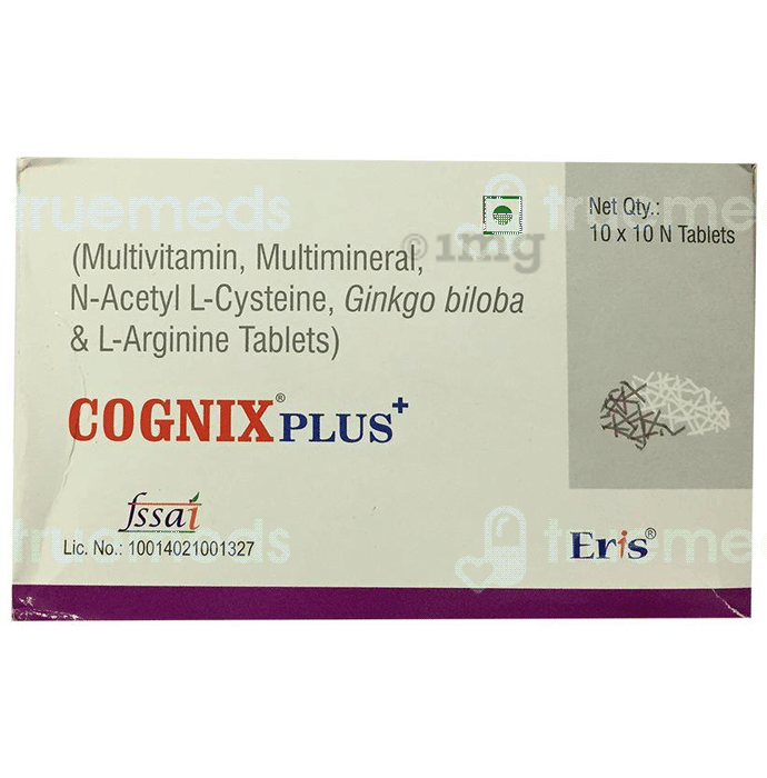Cognix Plus Tablet 10 - Uses, Side Effects, Dosage, Price | Truemeds