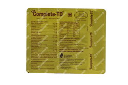 Complete Td Tablet Uses, Substitutes, Price - Truemeds