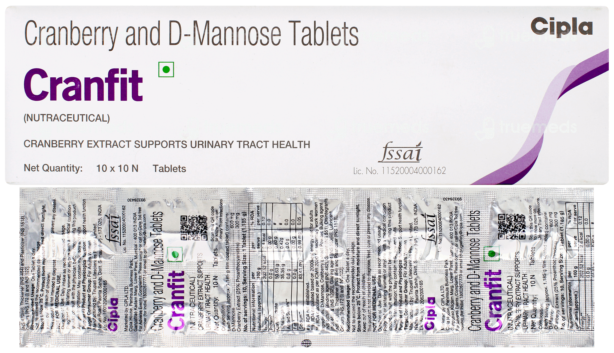 Cranfit | Order Cranfit Tablet Online at Truemeds