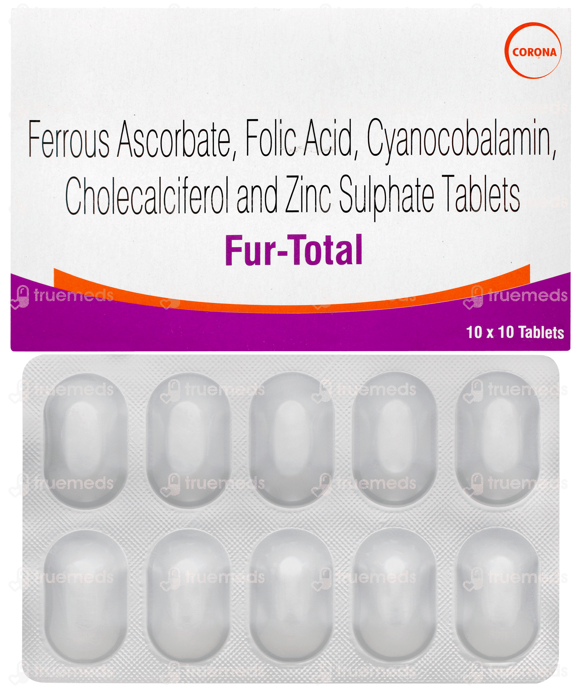Fur Total Tablet 10 - Uses, Side Effects, Dosage, Price | Truemeds