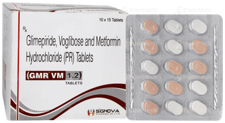 Gmr Vm 1/0.2/500mg Tablet Pr 15: Uses, Side Effects, Price & Substitutes