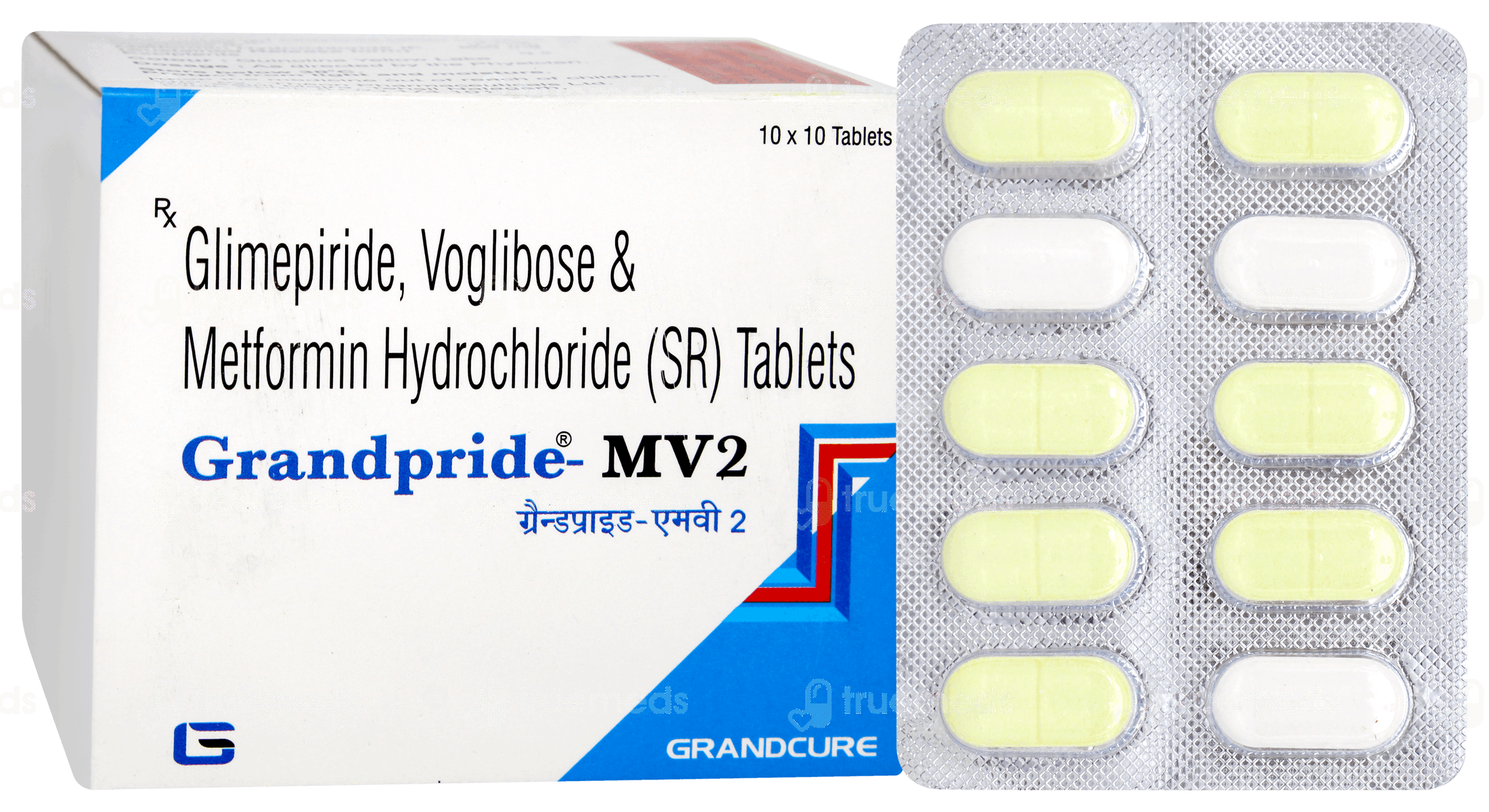 Grandpride Mv2 Tablet 10: Uses, Side Effects, Price & Substitutes