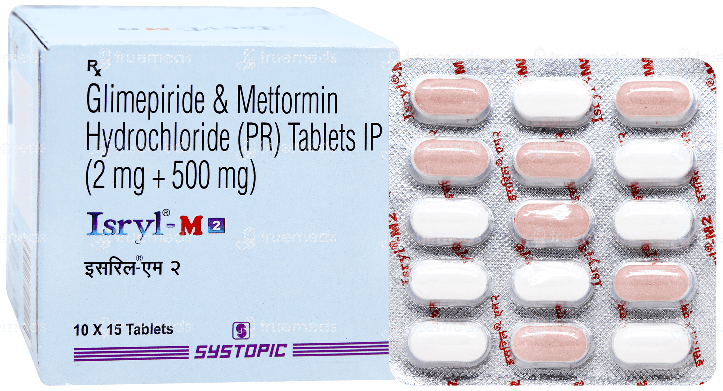 Isryl M2 Tablet – Type 2 Diabetes Mellitus Management