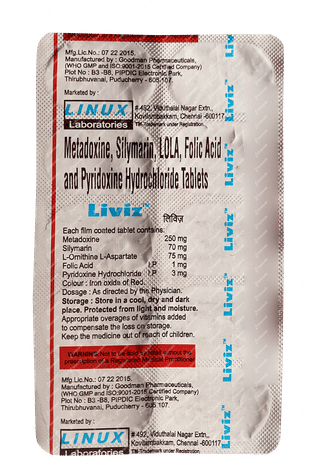 Liviz Tablet 10 - Uses, Side Effects, Dosage, Price | Truemeds