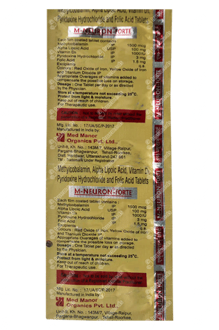 M Neuron Forte | Order M Neuron Forte Tablet Online at Truemeds