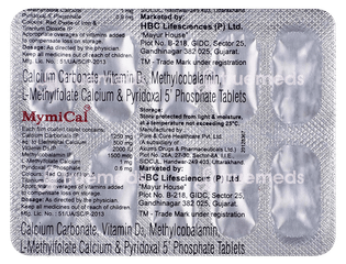Mymical Tablet 10 - Uses, Side Effects, Dosage, Price | Truemeds