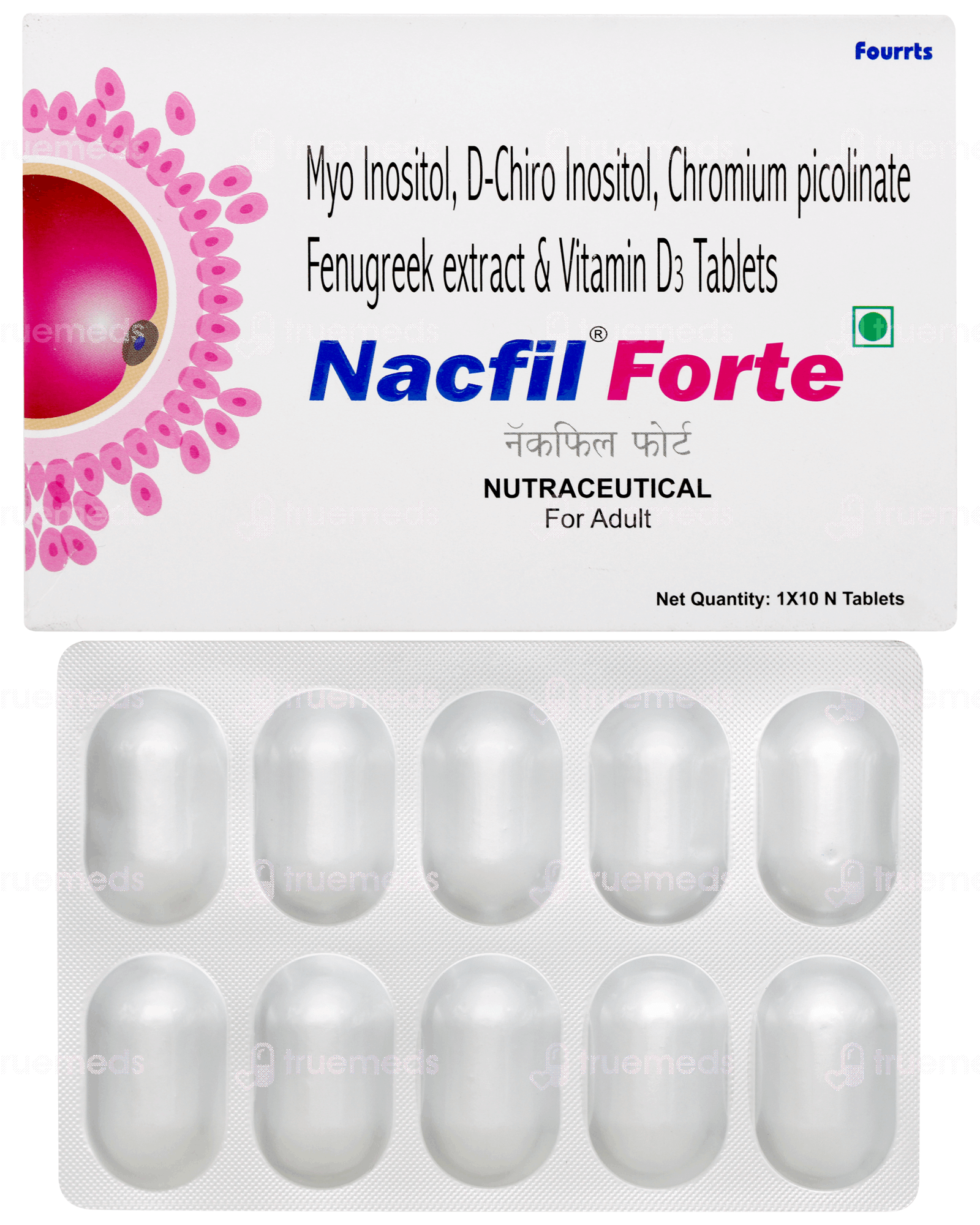 Nacfil Forte Tablet 10 - Uses, Side Effects, Dosage, Price | Truemeds