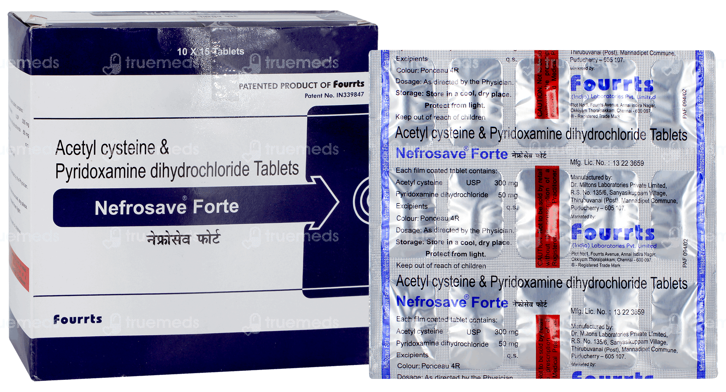 Nefrosave Forte Tablet – Kidney Disease Support