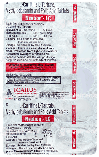 Neutron Lc Tablet 10 - Uses, Side Effects, Dosage, Price | Truemeds
