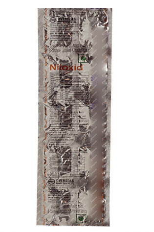 Niloxid Tablet 10 - Uses, Side Effects, Dosage, Price | Truemeds