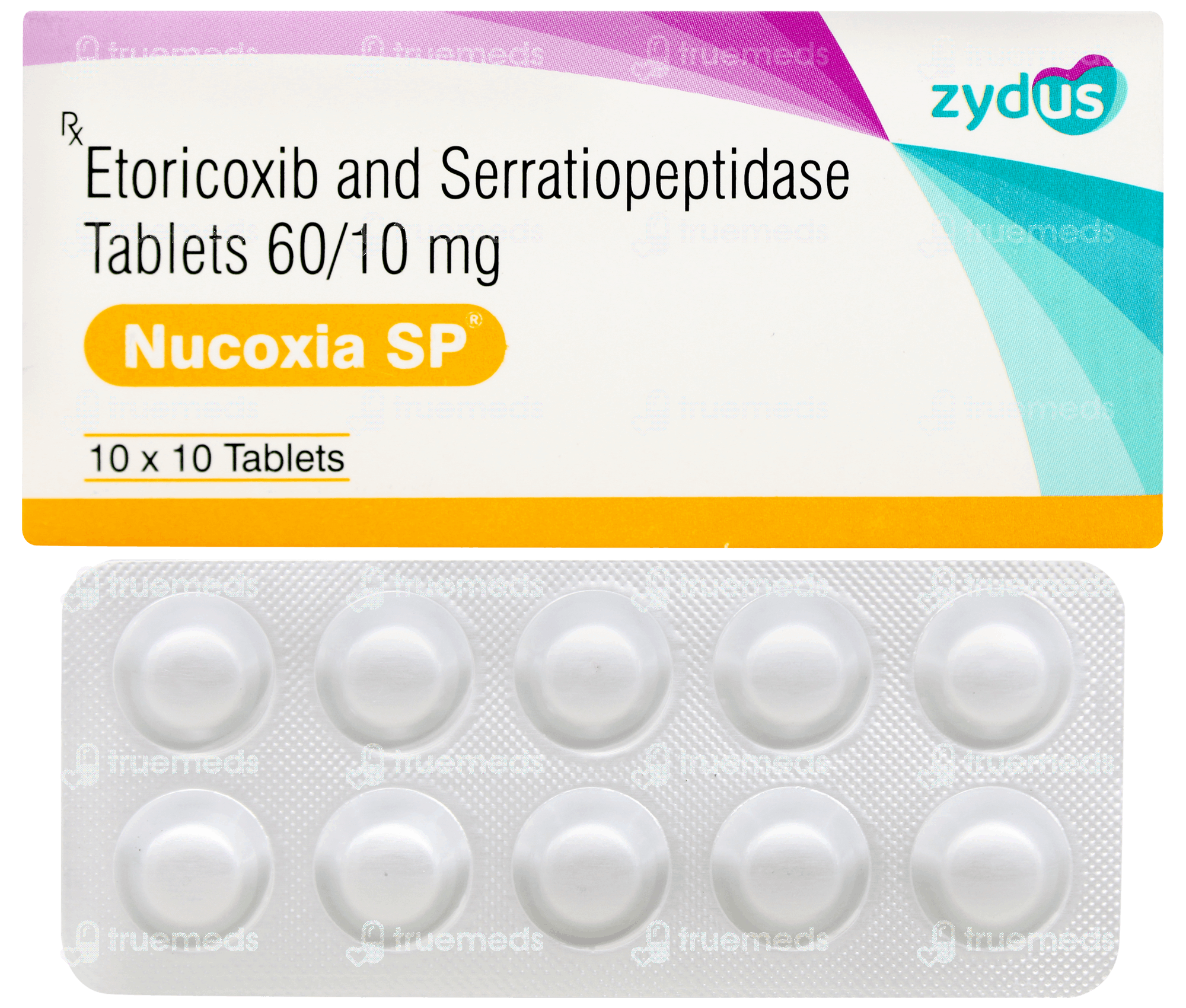 Nucoxia Sp Tablet 10 - Uses, Side Effects, Dosage, Price | Truemeds
