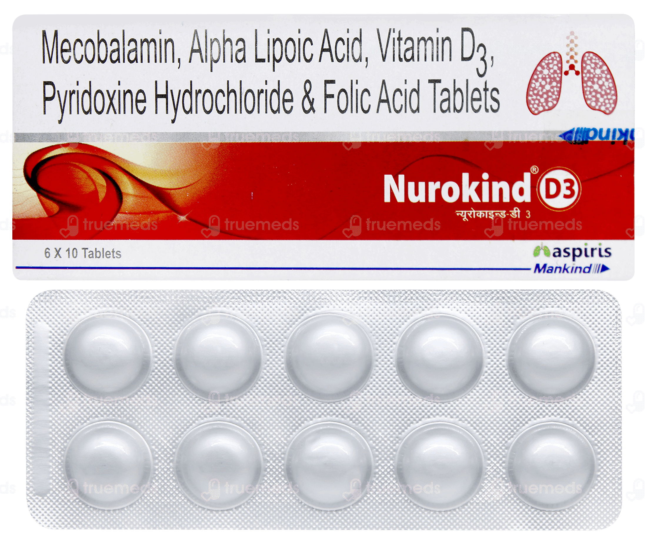 Nurokind D3 | Order Nurokind D3 Tablet Online at Truemeds