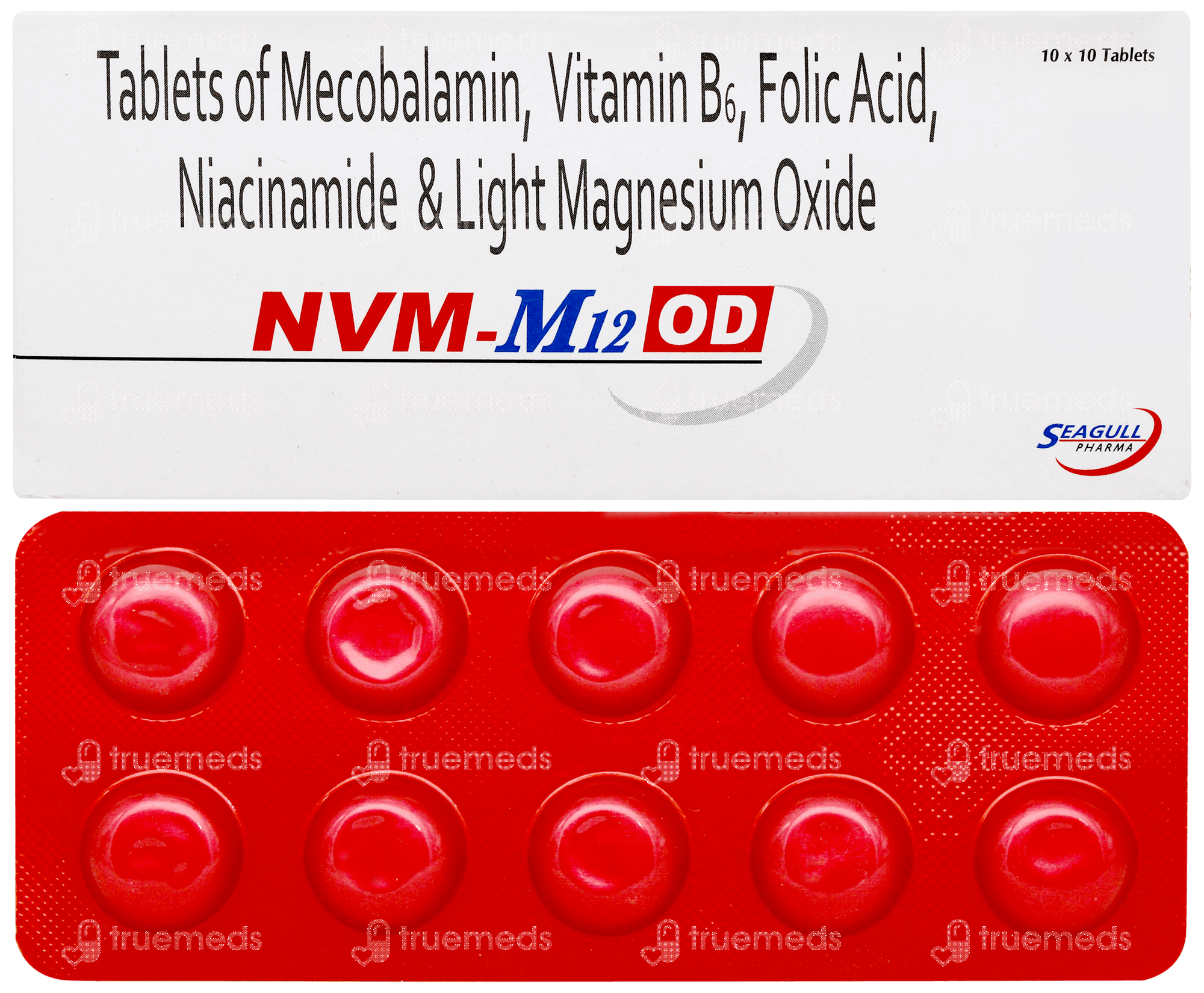 Nvm M12 Od Tablet 10 - Uses, Side Effects, Dosage, Price | Truemeds