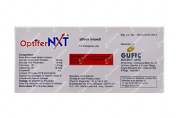 Optifer Nxt Tablet 10 - Uses, Side Effects, Dosage, Price | Truemeds