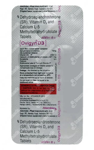Ovigyn D3 | Order Ovigyn D3 Tablet Online at Truemeds