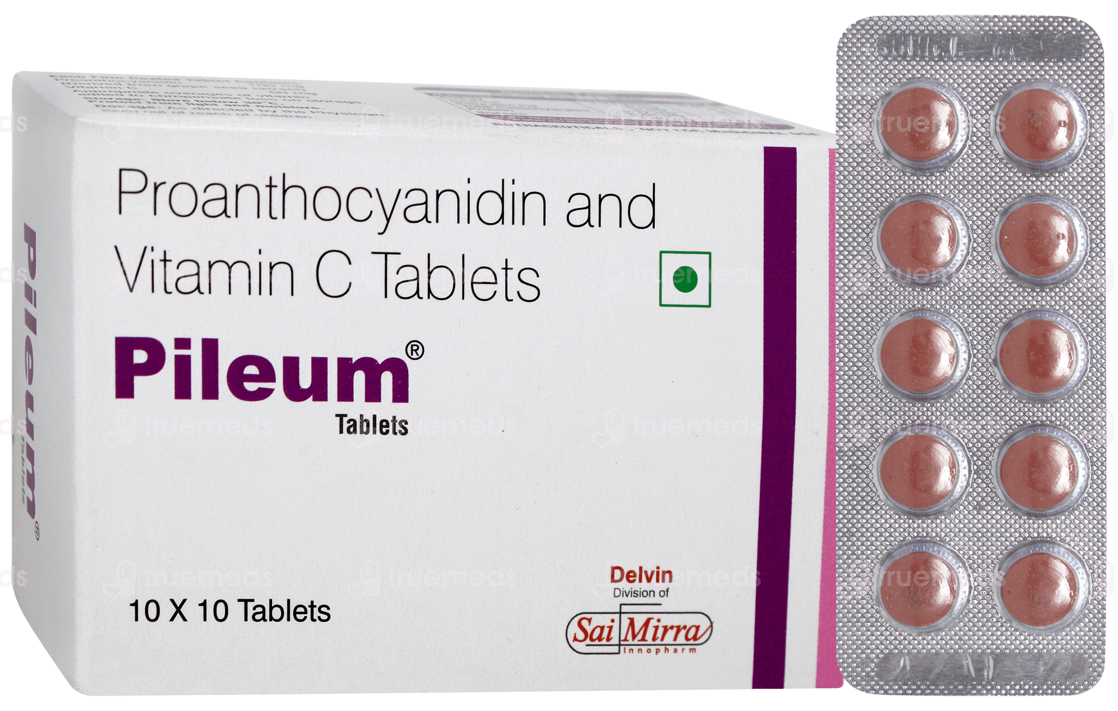 Pileum Tablet 10 - Uses, Side Effects, Dosage, Price | Truemeds