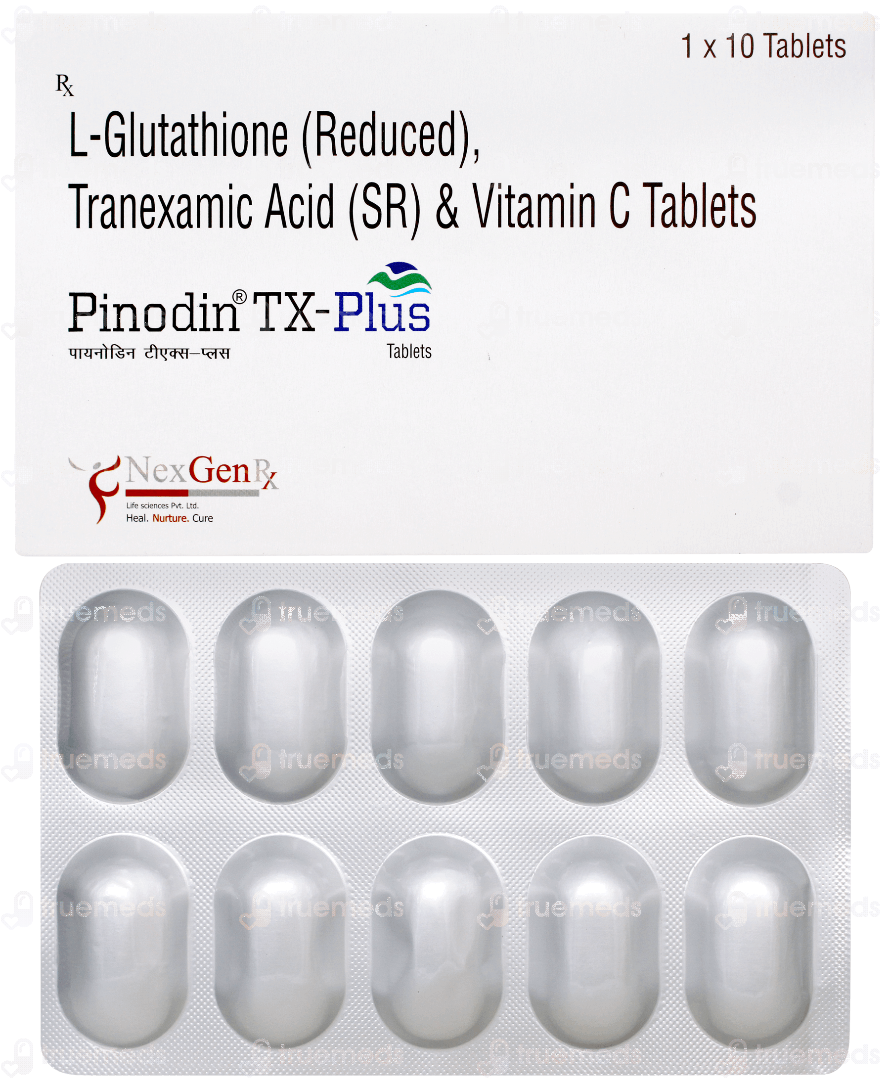 Pinodin Tx Plus 250250500 Mg Tablet Sr 10 - Uses, Side Effects, Dosage ...