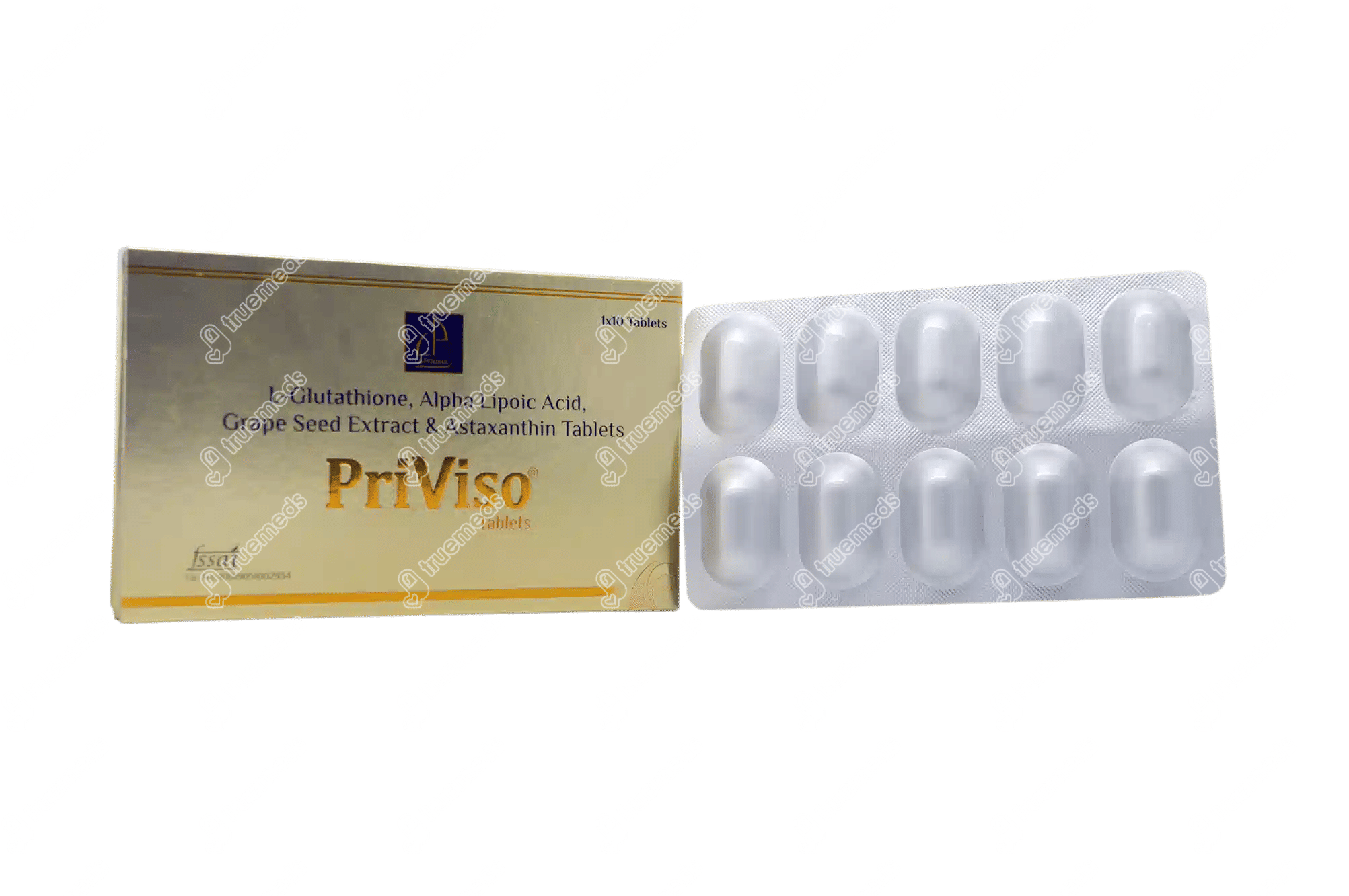 Priviso Tablet 10 - Uses, Side Effects, Dosage, Price | Truemeds